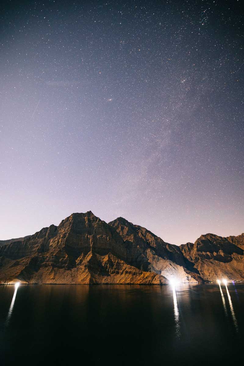 Faire un séjour en kayak au Musandam à Oman