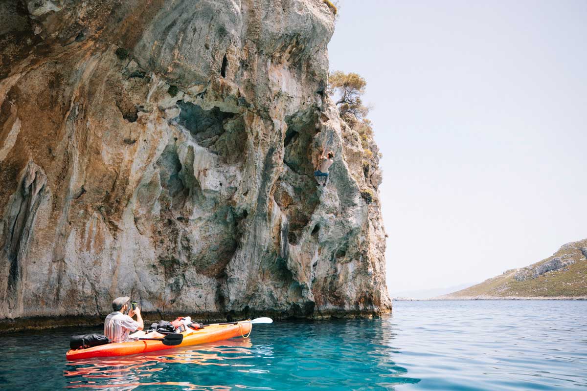 Que faire à Kalymnos l'île des grimpeurs en Grèce